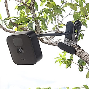 iTODOS 2 Pack Flexible Clip Clamp Mount for Blink Outdoor (3rd Gen) XT3 and Blink XT XT2,Blink Mini, 8inches Flexible Long Gooseneck Arm, Attach Your Blink Camera Wherever You Like Without Any Tools
