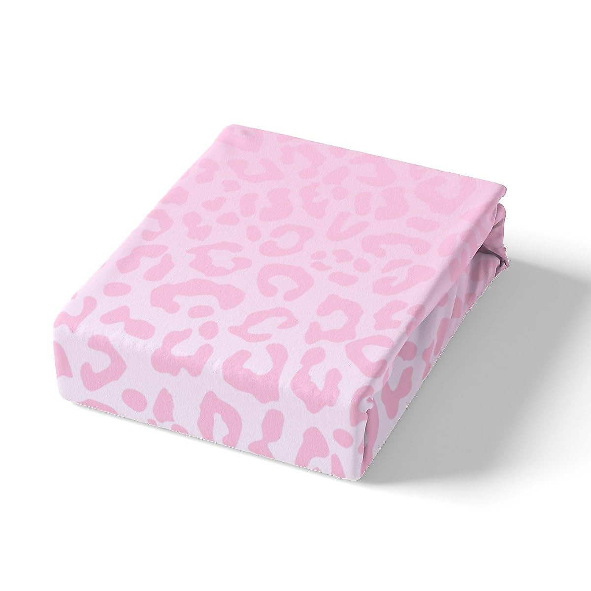 Feelyou Leopard Print Reversible Bedding Set for Kids Boys Girls Cheetah Comforter Cover Set Queen Size Animal Print Duvet Cover Bedroom Decor Safari Pink Bedspread Cover Bedding Collection 3Pcs