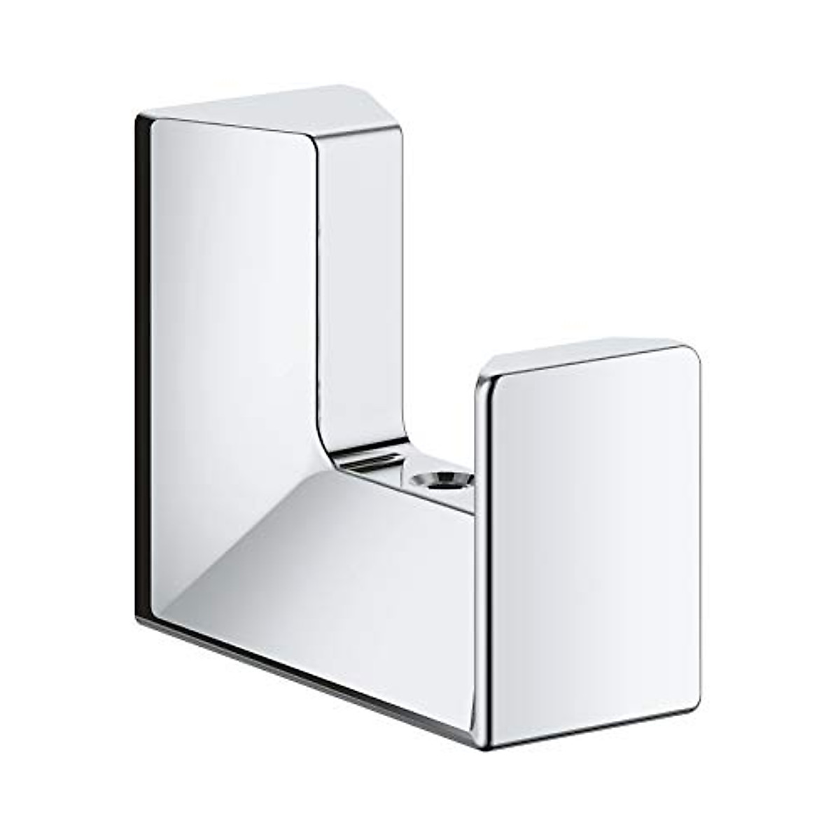 Grohe 40782000 Selection Cube Robe Hook, Starlight Chrome