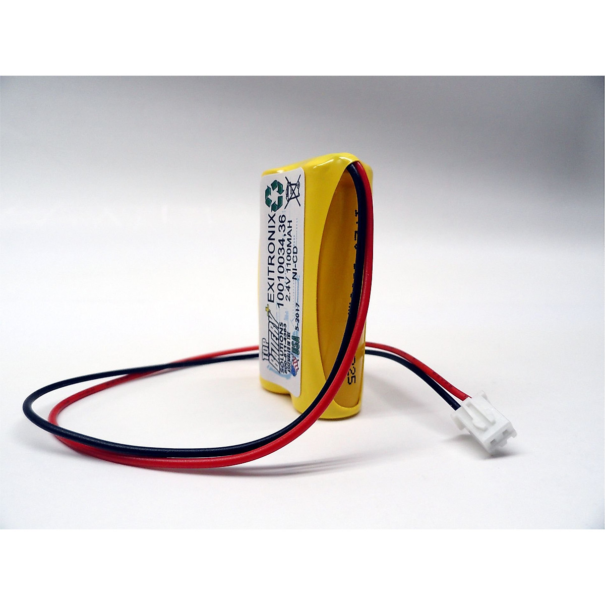 5PC Exitronix 10010034, Exitronix 10010036, Exell EBE-179,UNITECH 900AA MAH 2.4V Replacement Battery