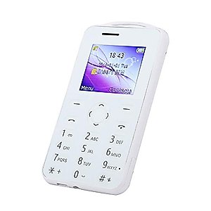 CHICIRIS Mobile Phone, Rear Camera 0.3mp A5 Straight Mini Card Mini Phone, Support Multi-languauge 3.5mm Round Hole Single Card Slot for Child Adult Old Man Students