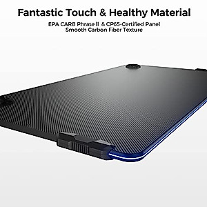 EUREKA ERGONOMIC LED Gaming Desk with Shelves, Dual Pegboards, 43'' Computer PC Desk with Hutch Storage, Gaming Table Ladder Desk with Mouse Pad, Cup & Headphone Holder, Teens Study, Small Space