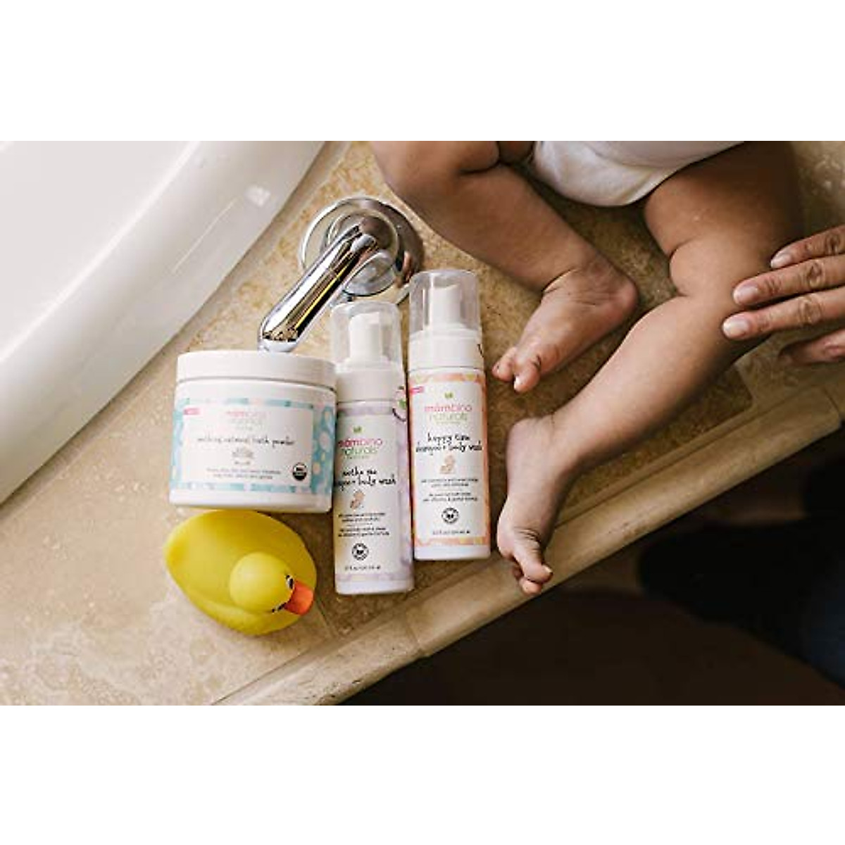 Organic Colloidal Oatmeal Bath Soak – 6 Oz. of Oatmeal Powder for Dry, Irritated, Itchy Skin Relief – Cruelty-Free, Handmade Bath Products for Adults Bath, Kids Bath, or Baby Bath by Mambino Organics