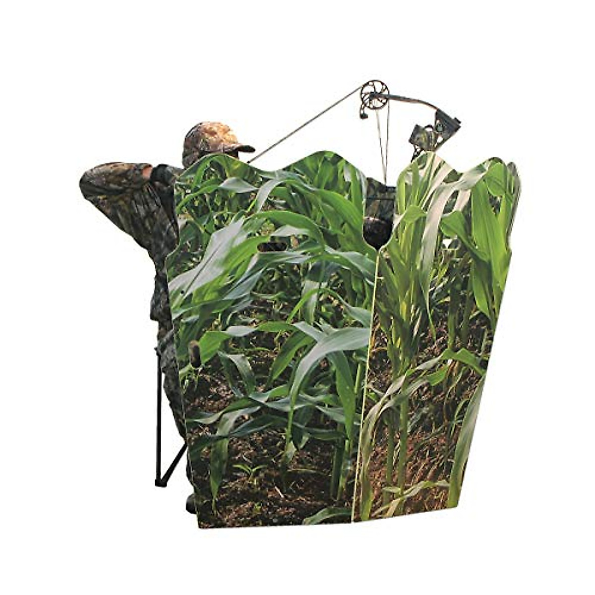 GhostBlind 4-Panel Predator Blind, Silver