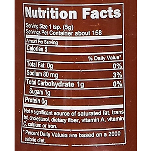 Sriracha Hot Chili Sauce Large Bottle 740ml (28oz X 2 Pack)