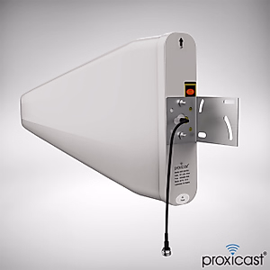 Proxicast 9/11 dBi Ultra Wideband High Gain 4G / 5G / CBRS/WiFi/Public Safety Band Fixed Mount Outdoor LPDA Directional Yagi Antenna (600-6000 MHz) (ANT-128-004)