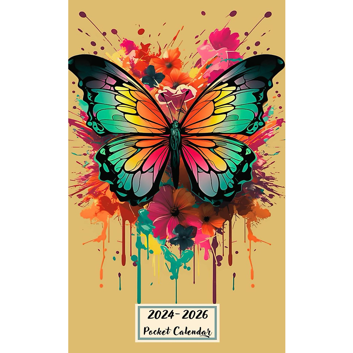 3 Year Pocket Calendar 2024-2026 For Purse: 3 year Pocket Calendar January 2024 to December 2026 Small With Federal Holidays (French Edition)