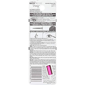 Maybelline New York Master Precise Skinny Gel Eyeliner Pencil, Refined Charcoal, 1 Count