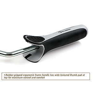 ROLLINGDOG Spike Roller-Epoxy Floor Spiked Roller for Self Leveling Concrete,Spiked Screeding Compound Roller for Cement Concrete Paint(230mm)