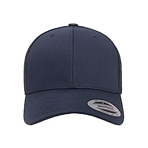 Yupoong YP Classics Retro Trucker Cap, Navy, OSFA