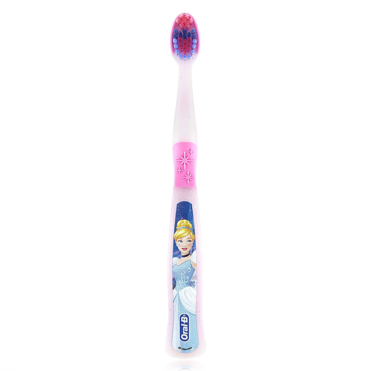 Oral-B New Princess Toothbrush for Little Girls, Children 3+, Extra Soft, Characters Vary - Pack of 6 (Characters Vary)