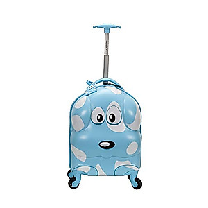 Rockland Jr. Kid's My First Luggage - Hardside Spinner Luggage, Puppy, Carry-On 16-Inch