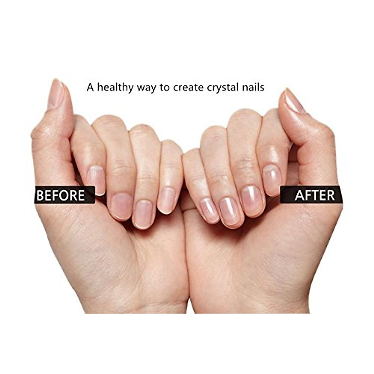 Premium Glass Nail File with Case, Crystal Diamond Salon Best Beauty Nail Buffer for Natural and Acrylic Nails Christmas Gift for Woman and Man,Blue