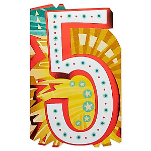 American Greetings 5th Birthday Card (Awesome Birthday)