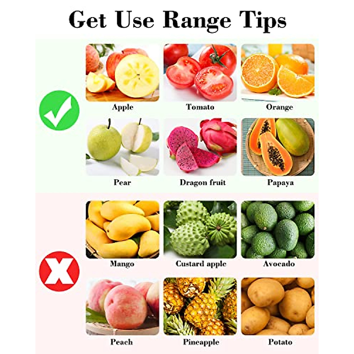 MOVNO Apple Slicer 12 Slices, Home Kitchen 12-Blade Stainless Steel Apple Slicer Corer Cutter, Sturdy and Sharp