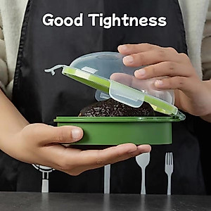 Nicerice Avocado Saver,Avocado Keeper,Avocado Saver for Fridge,Avocado Fresh Keeper,Portable and Reusable Avocado Storage, Avocado Crisper, Keep Your Avocados Fresh for Days (1)