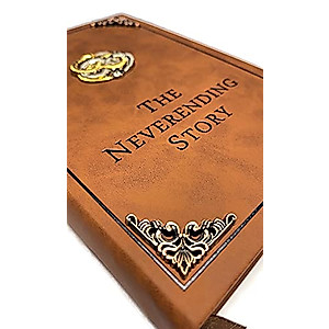 costumebase The Neverending Story Book Auryn Bastian Atreyu Replica Novel Brown