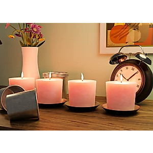 Lot 10 Seamless Metal Votive Candle Molds