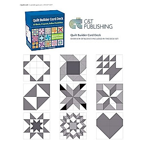 Quilt Builder Card Deck: 40 Block, 6 Layouts, Endless Possibilities