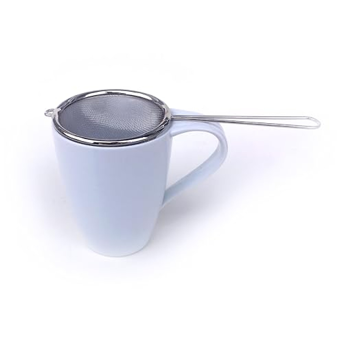 Cuisinox Fine Mesh Strainer, Stainless Steel with Handle, 3" x 8"