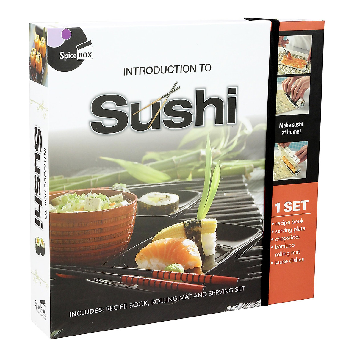 SpiceBox Introduction to Sushi Kit - Master The Art of Crafting Exquisite Sushi at Home
