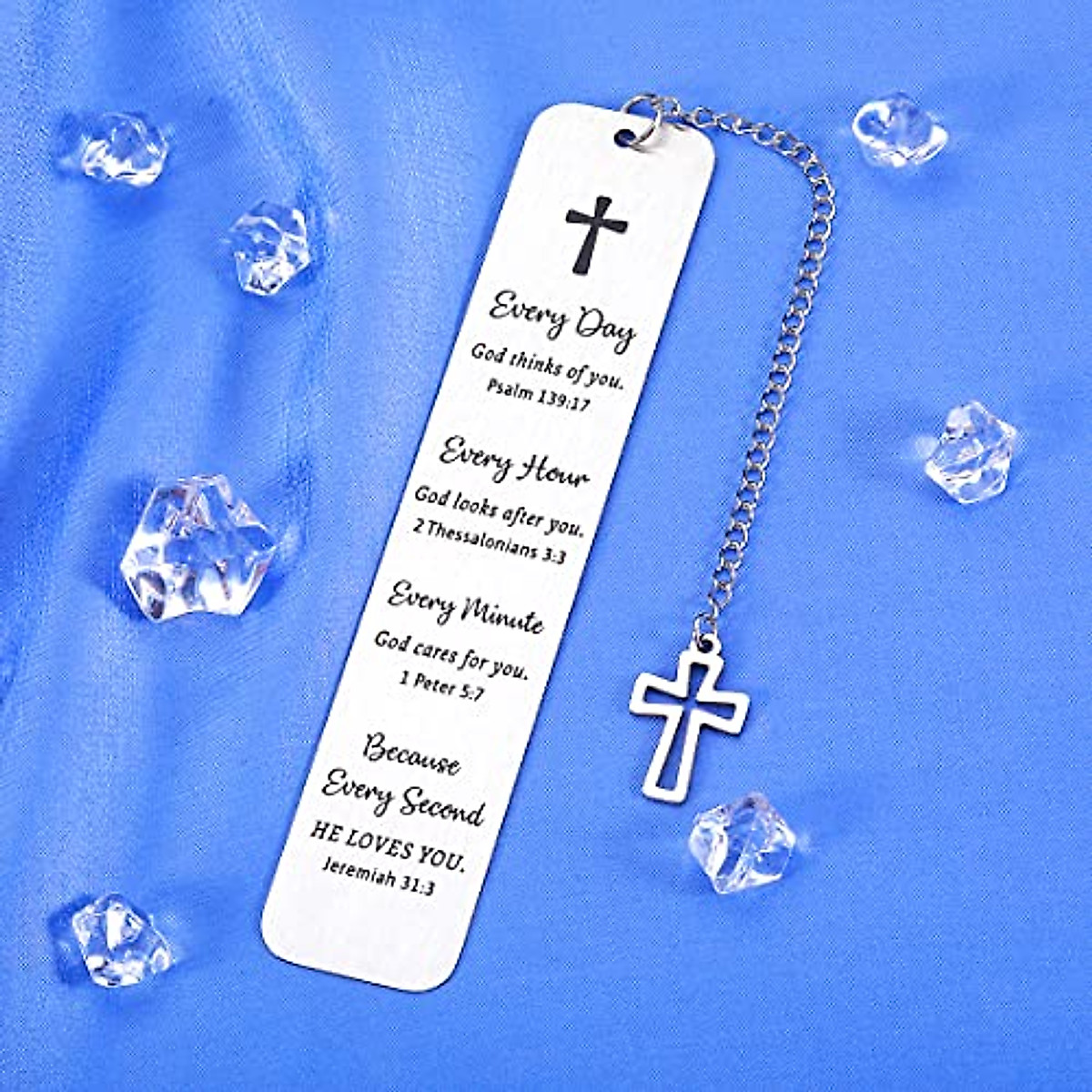Christian Gifts for Women Men Bible Verse Bookmarks for Book Lovers Religious Gifts for Women Friends Inspirational Gifts for Women Stocking Stuffers for Teens Baptism Gifts for Boys Girls Kids