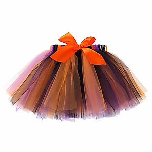 Charmed Halloween Orange, Black and Purple Tulle Each roll 6 inch by 25 Yards, 3 spools