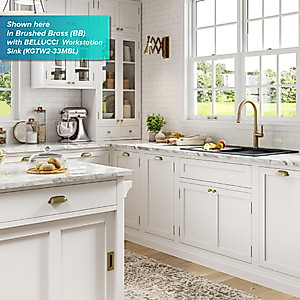 Kraus KPF-2820SFS Oletto Single Handle Pull-Down Kitchen Faucet, 17 Inch, Spot Free Stainless Steel