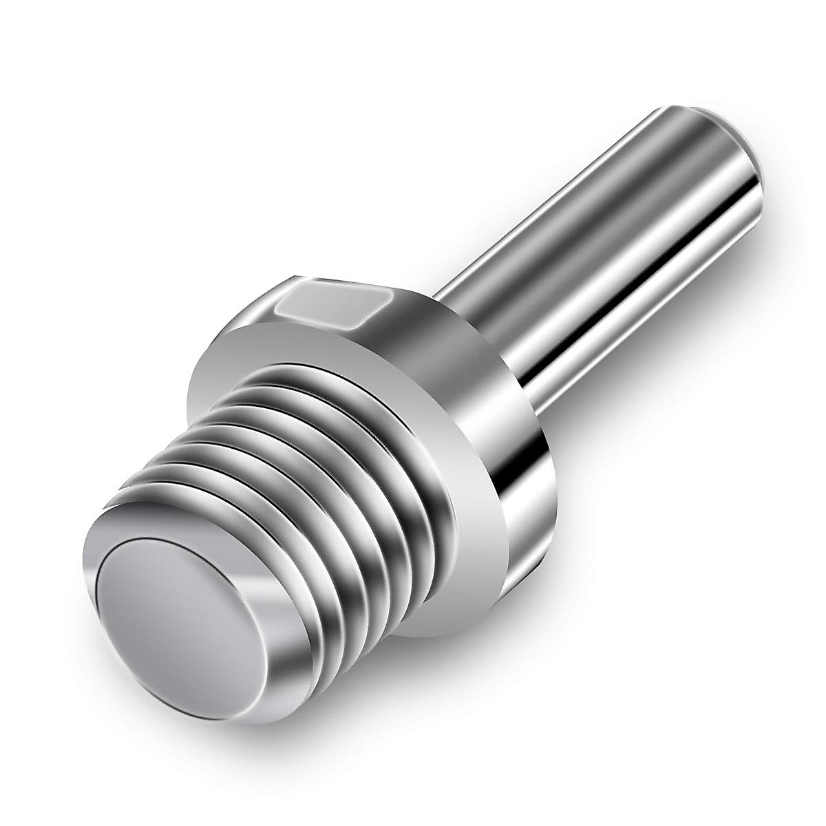 5/8-11 to 3/8 Round Drill Arbor Adapter for Core Drill Bit/Backer Pad 2PCS