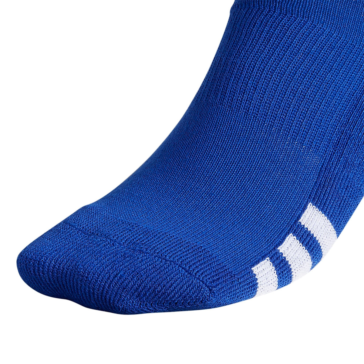 adidas Rivalry Field Socks, Multi-Sport Team Accessories Over-The-Calf, Men Women (2 Pairs), Royal Blue/White, Large