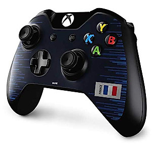 Skinit Decal Gaming Skin Compatible with Xbox One Controller - Originally Designed France Soccer Flag Design