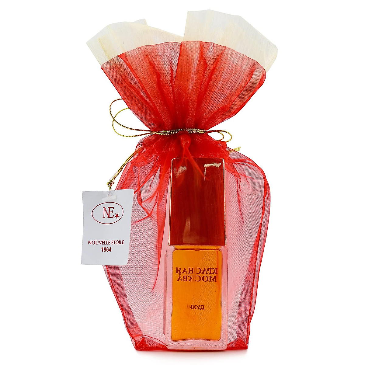 Novaya Zarya Krasnaya Moskva Red Moscow Perfume Glass Bottled US Imported Seller Novya Zarya - 16ml - .55 fl oz - Best Gift for Her