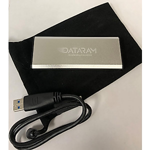 Dataram Ultimate 512GB SSD Upgrade Solution with Tools & External SSD Enclosure for Apple MacBook Air EMC 2558 & EMC 2559, SATA-III M.2 2280 Internal SSD (512GB)
