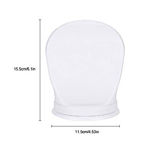 Nikou Shower Foot Rest Plastic Bathroom Foot Rest with Powerful Suction Cup Shower Foot Step for Home Hotel