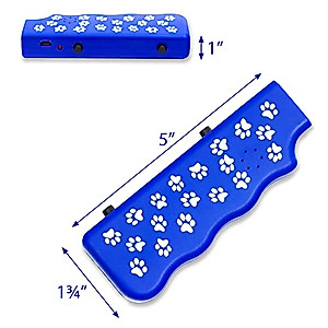 Pet Fit For Life Rechargeable Chaser Safe LED Light Cat Feather Teaser Toy w/ Bird Chirping Sounds