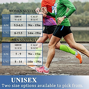 CHARMKING Compression Socks for Women & Men Circulation (3 Pairs) 15-20 mmHg is Best Athletic for Running, Flight Travel, Support, Cycling, Pregnant - Boost Performance, Durability (S/M, Multi 03)