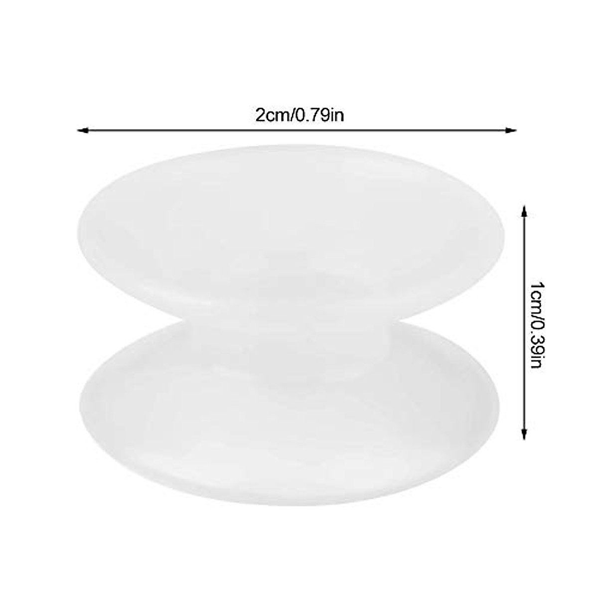 10pcs Double Sided Suction Cup, Transparent Silicone Gel Glass Fish Tank Aquarium Suction Cup Double Sided Suction Cups