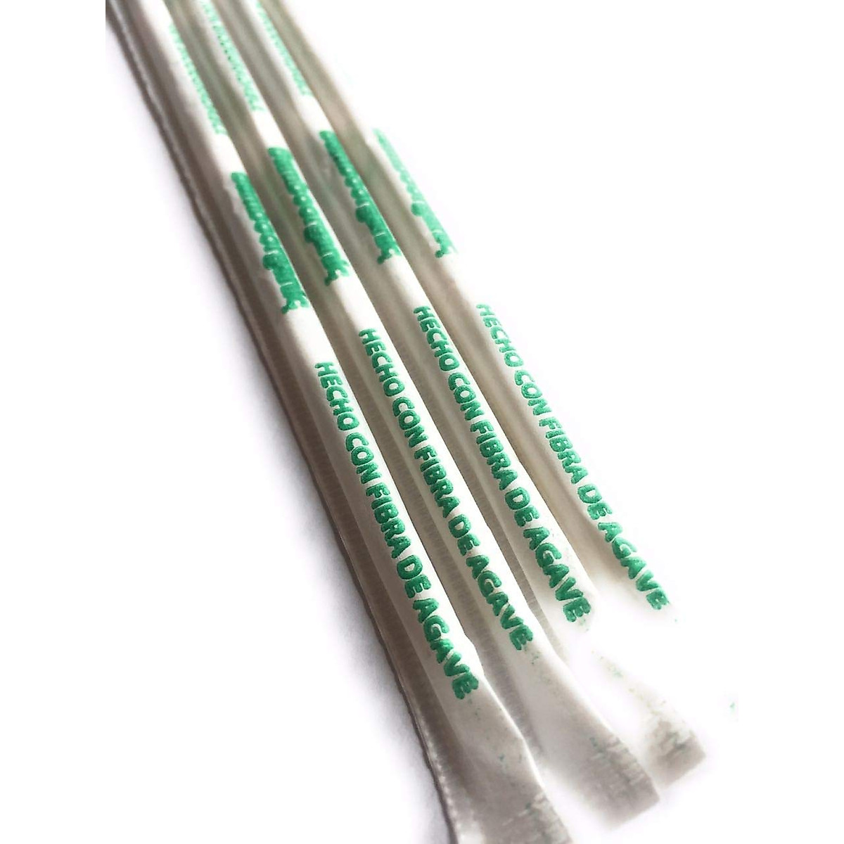 50 Pack Agave Fiber Straws Approved Bio Preferred, Eco-Friendly, Alternative to Plastic Straws & Paper Straws, Plant Based