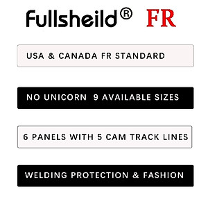 Fullsheild Reversible Welding Cap Flame Resistant CAT 2 Protective FR Welder Hats 6 Pannel Midweight Printed for Men Women 2PCS 7 1/8