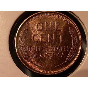 Coin 1909 VDB Penny Ms Rd/Bn