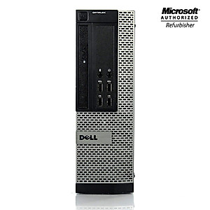 Dell Optiplex 7020 SFF Business Desktop PC - Intel Core i7 4th Gen 3.4 GHz, 16GB RAM, 512GB SSD, DVD-ROM Drive, Keyboard, Mouse, WiFi, Windows 10 Professional(Renewed)