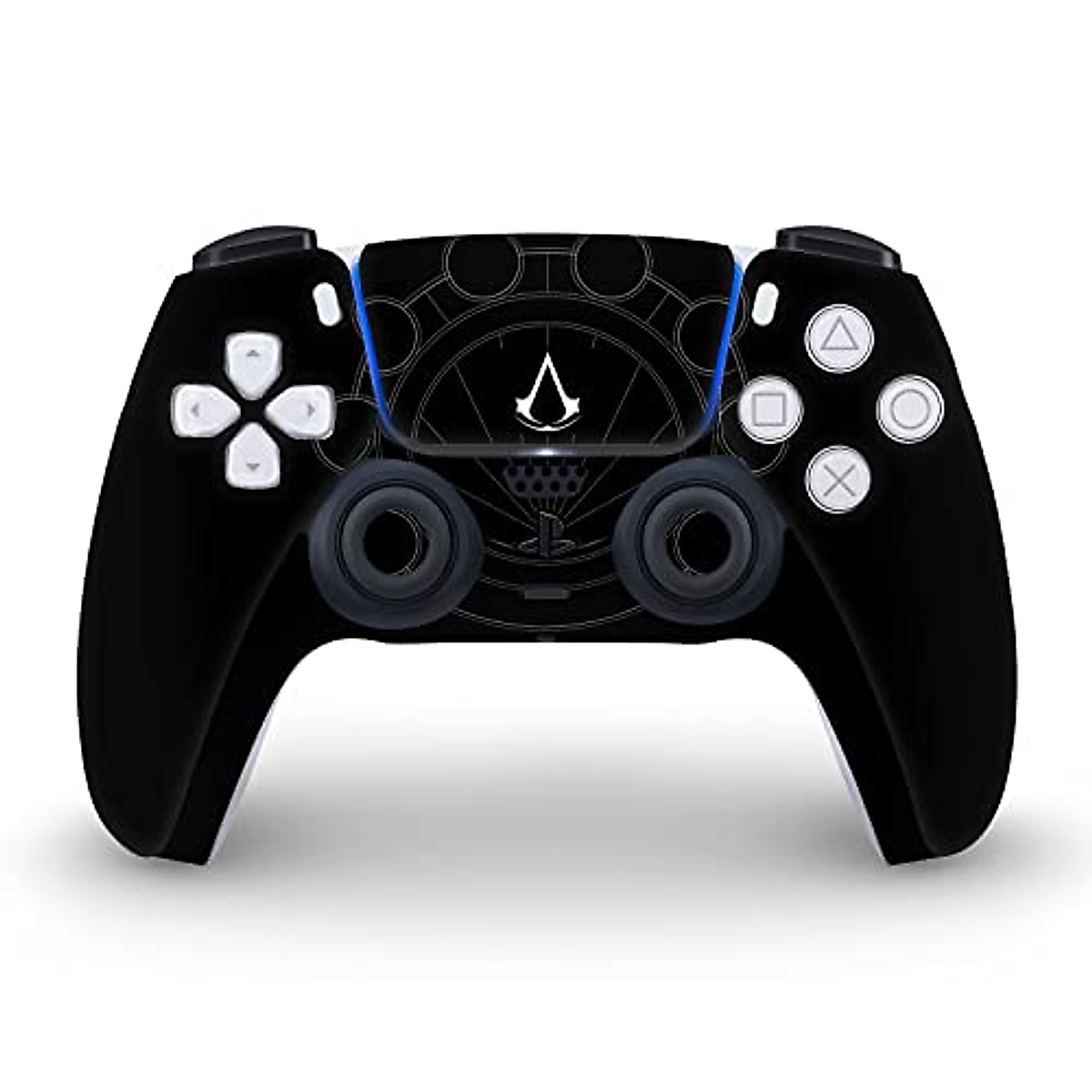 Head Case Designs Officially Licensed Assassin's Creed Crests Legacy Logo Vinyl Faceplate Sticker Gaming Skin Decal Compatible with Sony Playstation 5 PS5 Digital Console and DualSense Controller