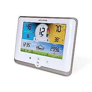 AcuRite Notos 01530M (3-in-1) Station with Wi-Fi Connection to Weather Underground, White