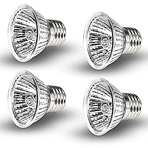IOOTSEA Turtle Heat Lamp Tortoise Bulb: 50W UVB Reptile Heating Bulb for Lizards, Snakes, Aquarium Aquatic Reptile Amphibian - Terrarium Heat Lamps and Habitat Lighting for Pet Supplies