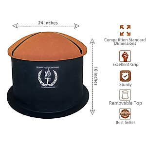 Olympia Pommel Trainers - Boys Gymnastics Mushroom - Pommel Horse Training Pod - Competition Standard - Club and Home Use