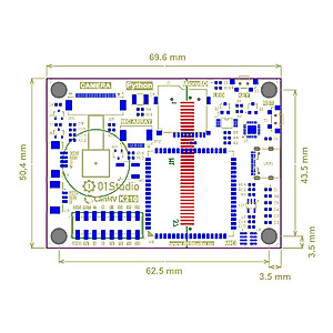 youyeetoo CanMV AI Development Kit, K210 RISC-V chip,Come with Camera/LCD/MIC, Rich Open Source Tuturials for Machine Vision, Audio Recognition