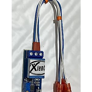 5 Volt Relay Switch KIT, NV 2020-2 Voice Control Your Fireplace from Anywhere and Works with Any Smart Outlet. (Relay Kit - with Power Adapter and Micro USB Cable) Xlentcomfortzone