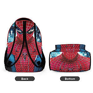 WAGATI Kids Anime School Backpack Boy And Girl 3D Printed Backpack Lightweight Travel Book Bags Back Packs Teens Bookbags