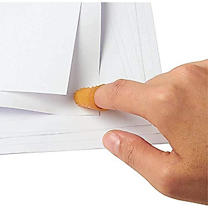 Swingline Rubber Finger Tips, Finger Cots, Large - Size 13, Amber, Finger Protector For Use with Swingline Staples & Swingline Staplers, Home Office Desktop Accessories, 12 Pack (54033)