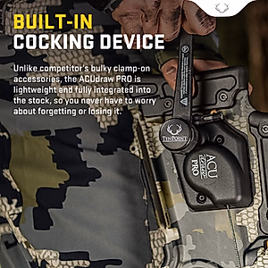 TenPoint ACUdraw PRO Cocking Device - Fast, Silent Cranking - Built-in Cocking Device - Reduces Draw Weight to 8.5 Pounds